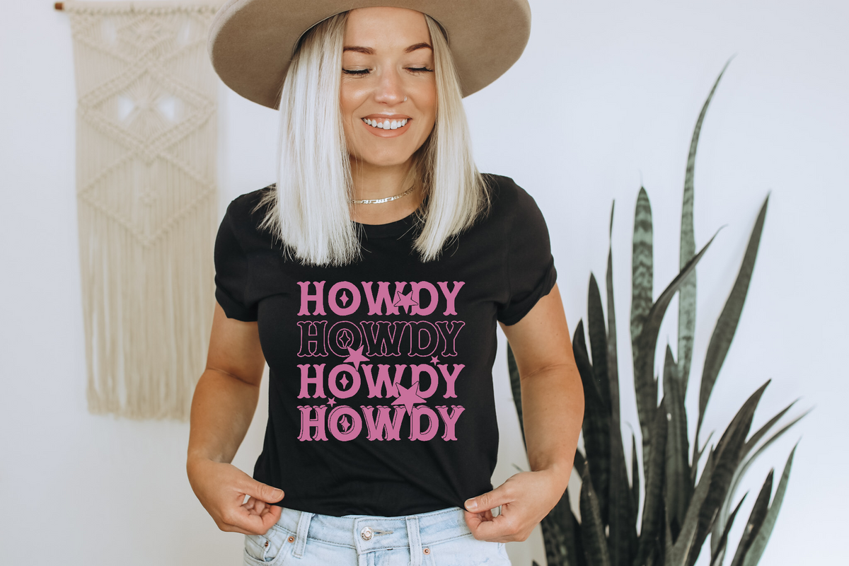 Howdy Howdy Howdy PINK ink! – Crystal Coast Screens