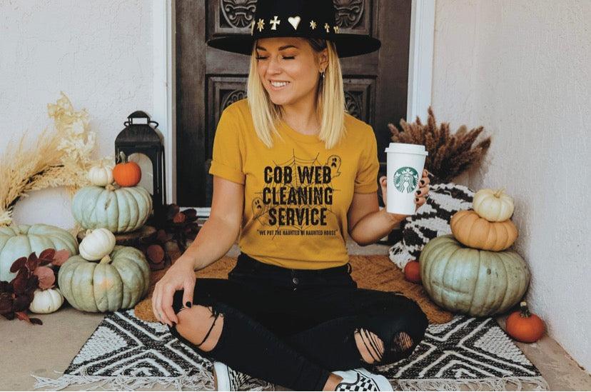 Cob Web Cleaning Service – Crystal Coast Screen Printing